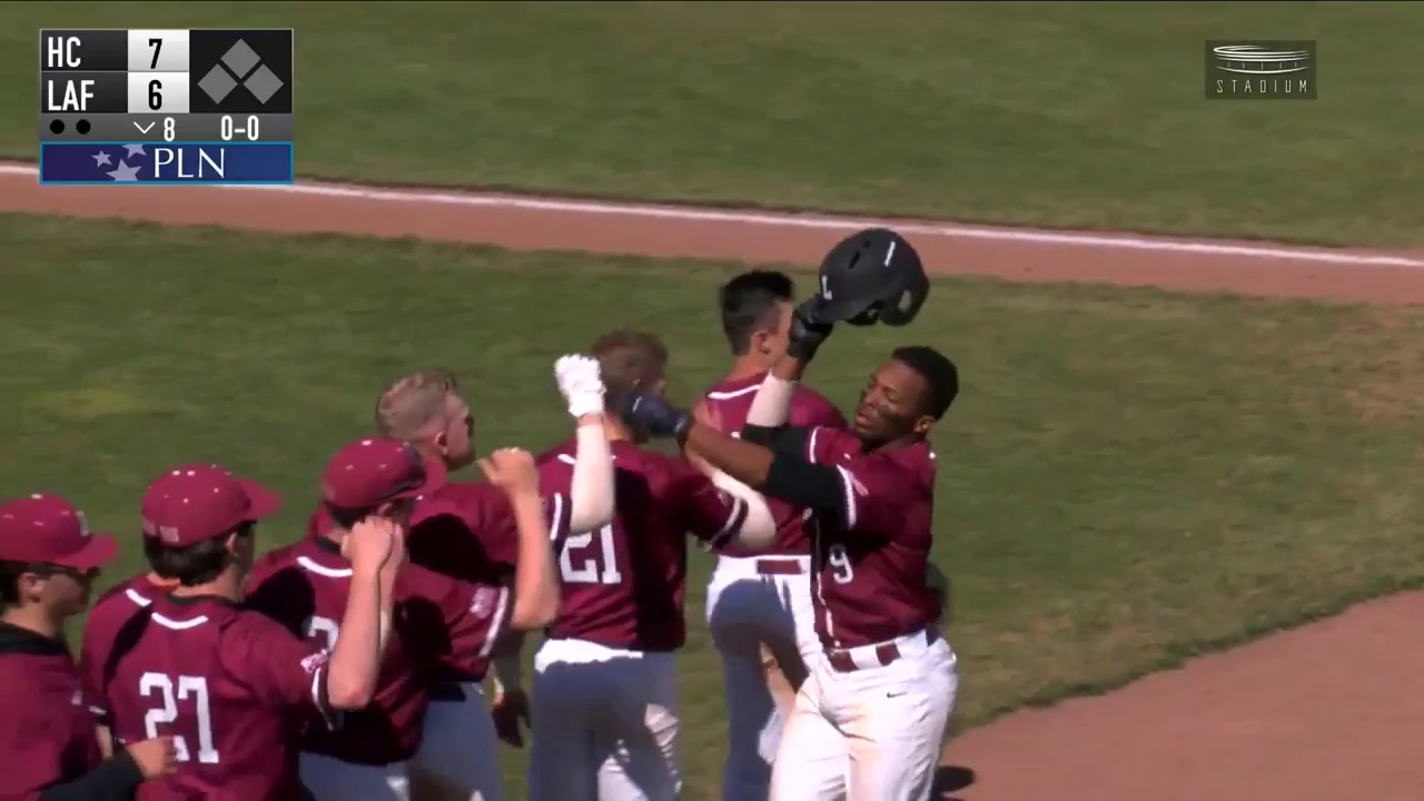Postgame: Lafayette Baseball vs Holy Cross Game 3 - YouTube