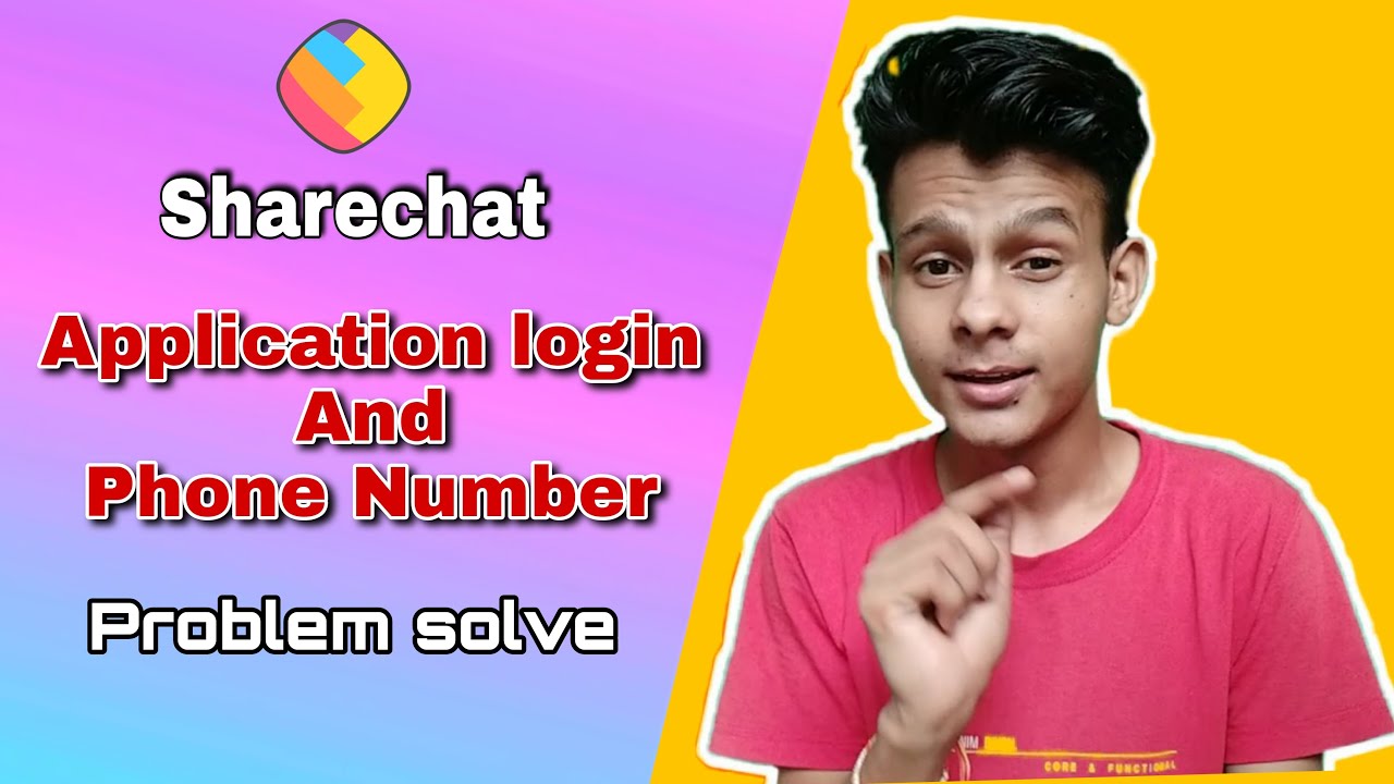 Sharechat Login and Phone number Problem sove kaise karein - YouTube