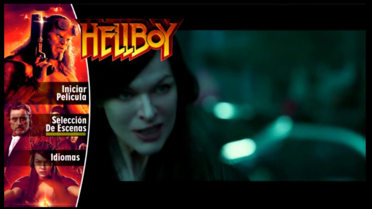 MENU DVD HELLBOY 2019 - YouTube