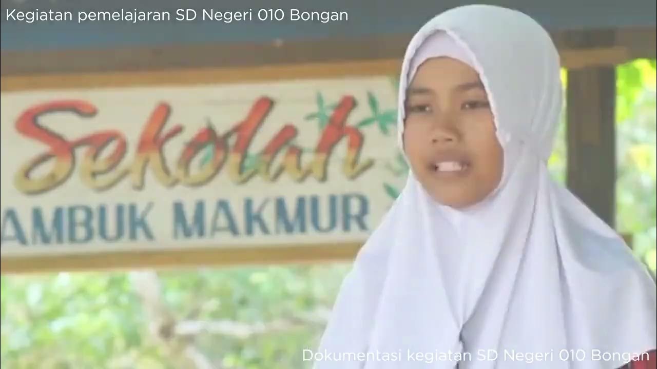 Praktik pendidikan yang memerdekakan SD 010 Bongan - YouTube