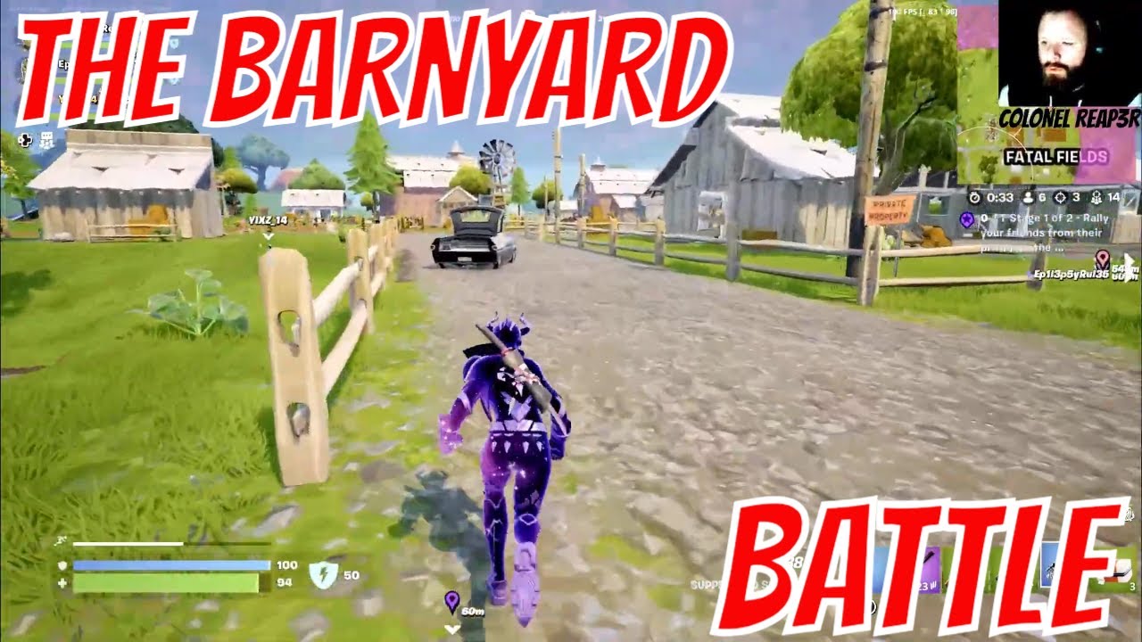 Barnyard battle for the win fortnite - YouTube