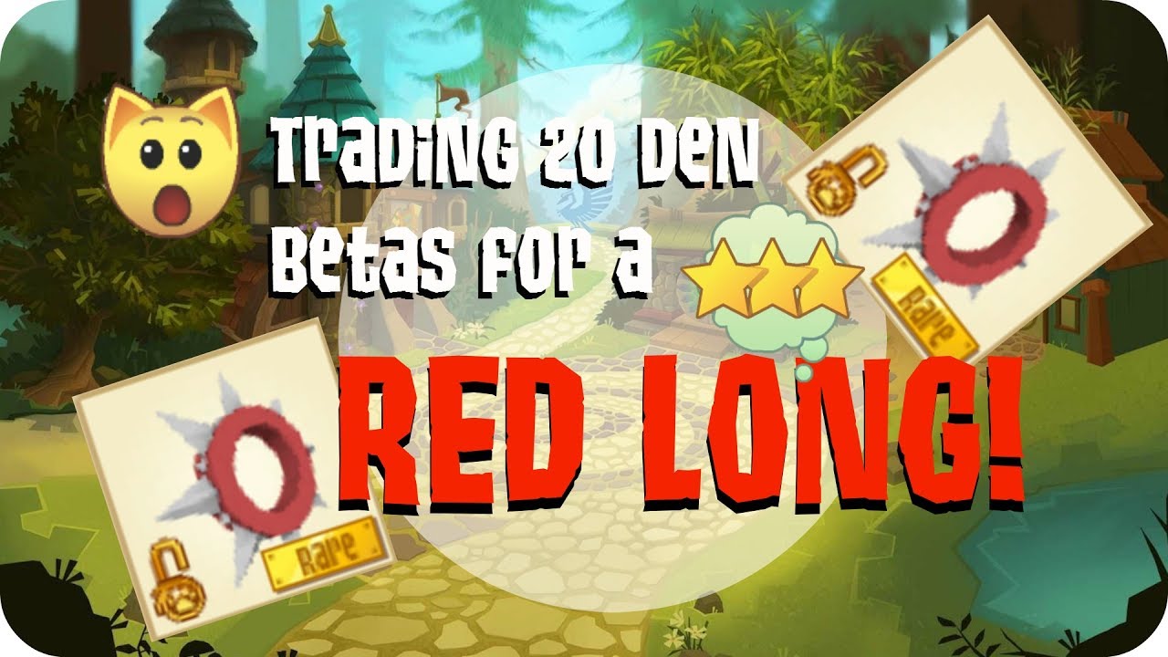 {Animal Jam} Trading 20 Den Betas For A Red Long Spike Collar! - YouTube