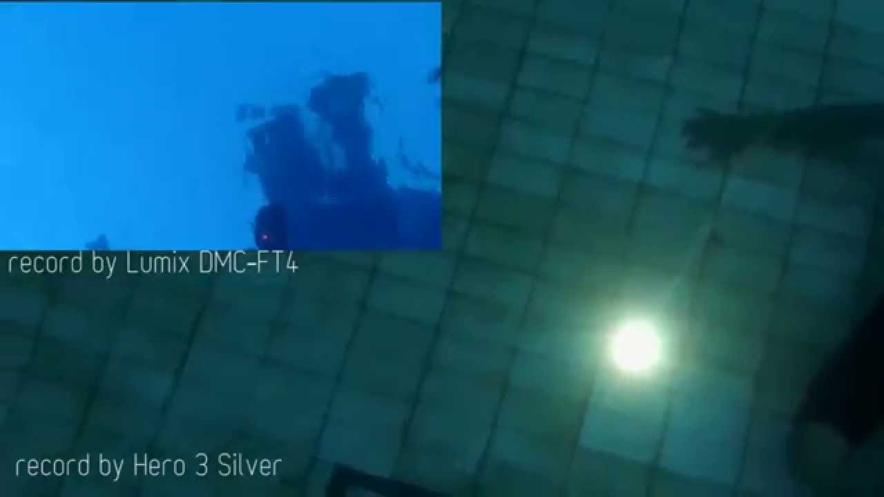 [Video-Test] Footage Lumix DMC FT4 Lumix & Hero3 Underwater
