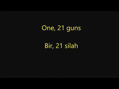 Green Day - 21 Guns (Türkçe Ve İngilizce Sözleri - Lyrics - Subtitle - Altyazı - Çeviri - Translate)