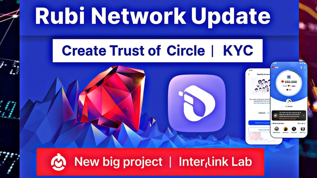 Rubi Network New Update | KYC | Interlink Lab | PI Network. #rubi # ...