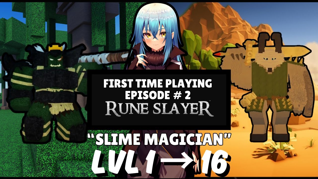 Ep 2: PATH TO PRO "Slime Magician" - [Rune Slayer Roblox] - YouTube