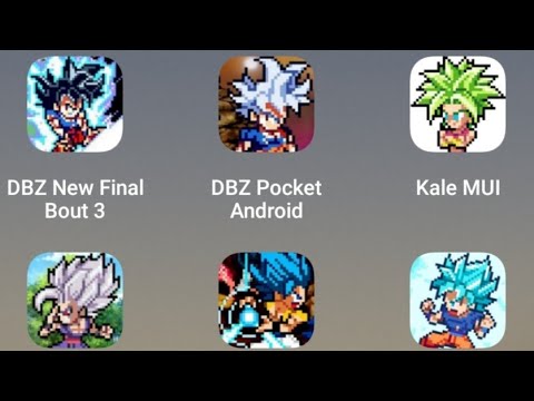 DBZ New Final Bout 3,DBZ Pocket Android,Kale MUI,Z Pocket Legends,DB ...