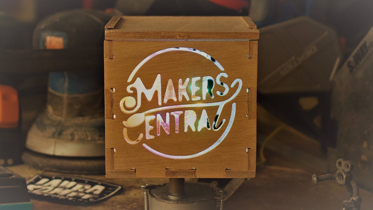 Box made on Inventable CNC X-carve - CNC Project - YouTube