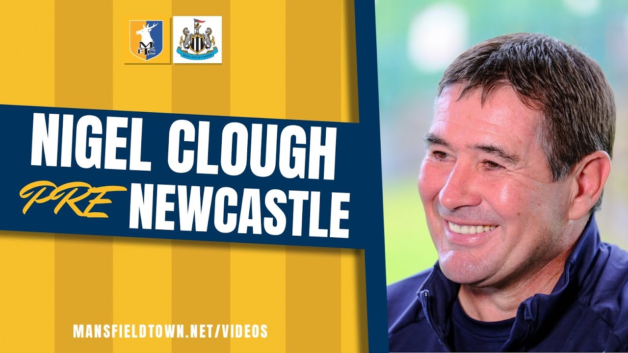 Nigel Clough pre Newcastle United U21 - YouTube