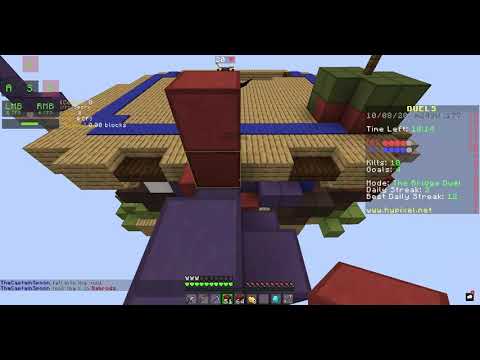 Playing Bridge duels | Minecraft - YouTube