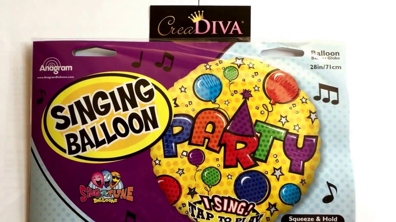 Singing Balloon - YouTube