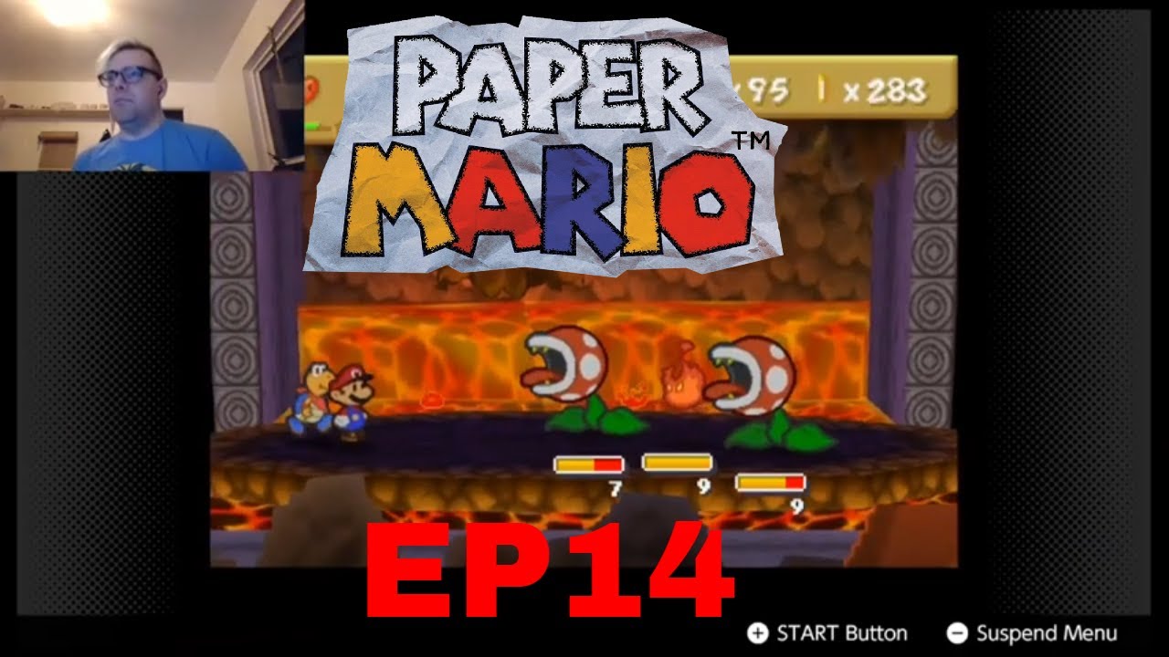 Paper Mario N64 Classics EP14 Lava Cave - YouTube