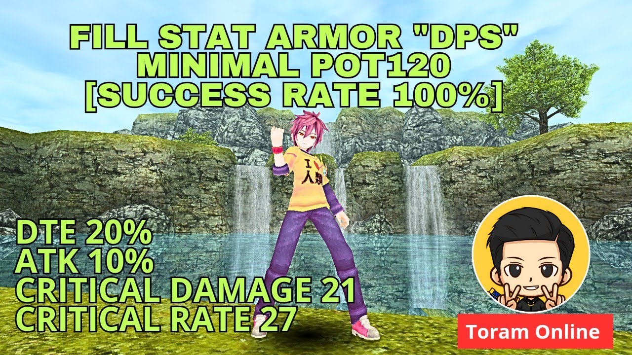 Fill Stat Armor DPS (Dte20%Atk10%Cd21Cr27) Pot120 Success Rate 100% ...