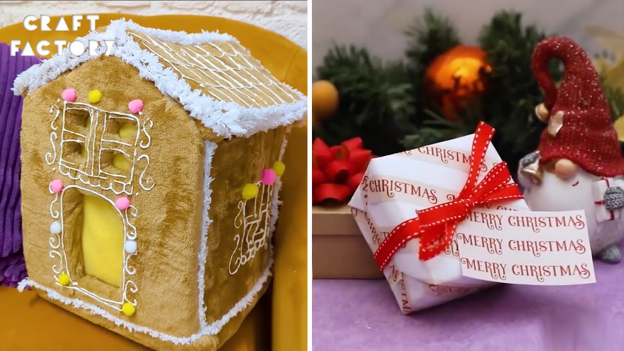 Crafty Christmas Fun: Gingerbread Cushions & Festive Crafts! | Craft ...