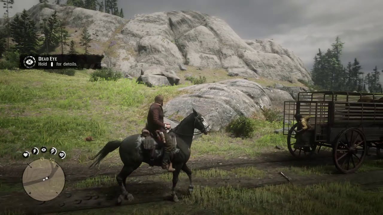 Red Dead Redemption 2 Taking Baylock For A Ride - YouTube