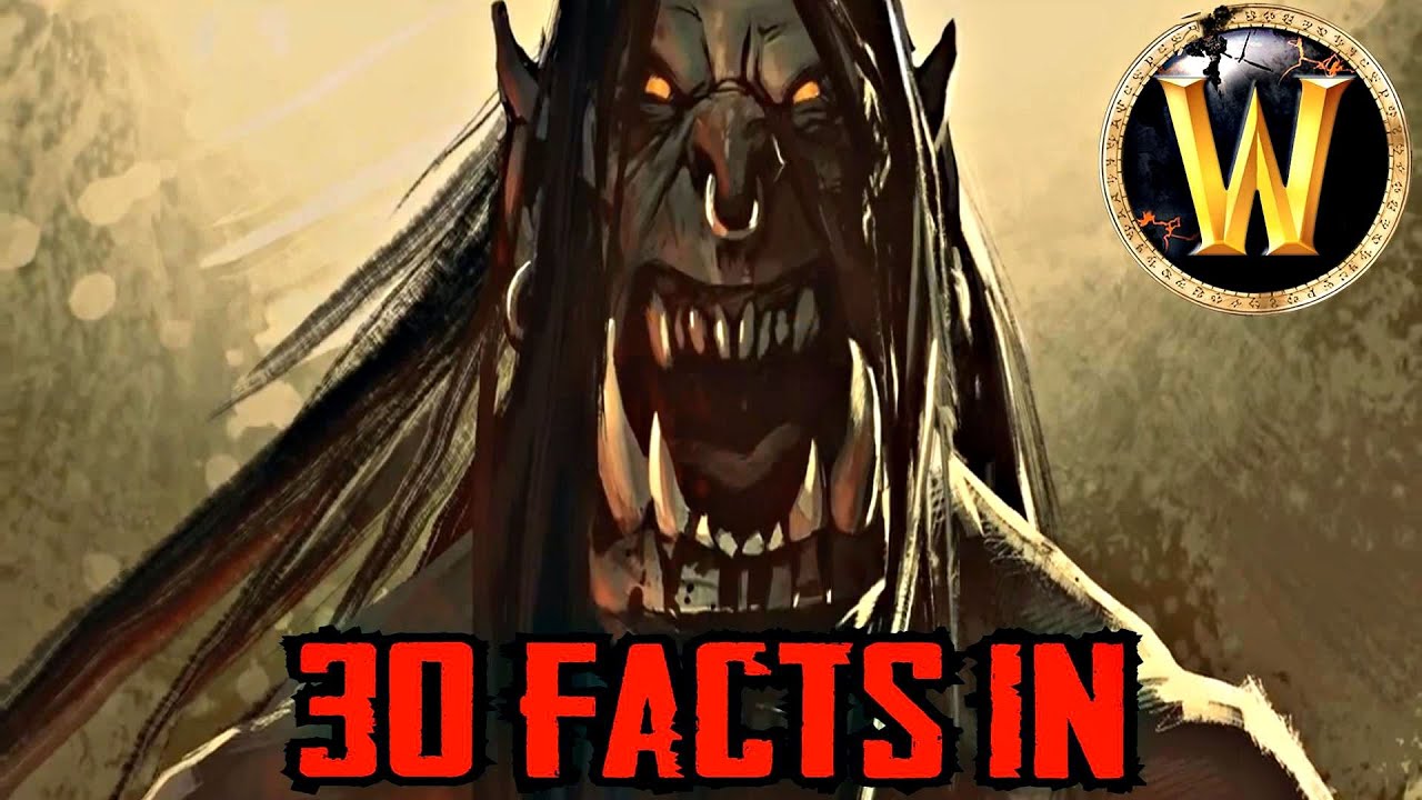 30 Fun Facts About World of Warcraft - YouTube