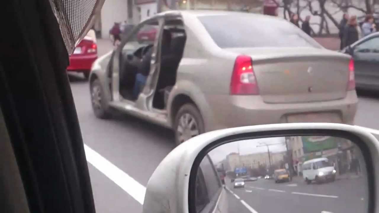 Doorless car - YouTube