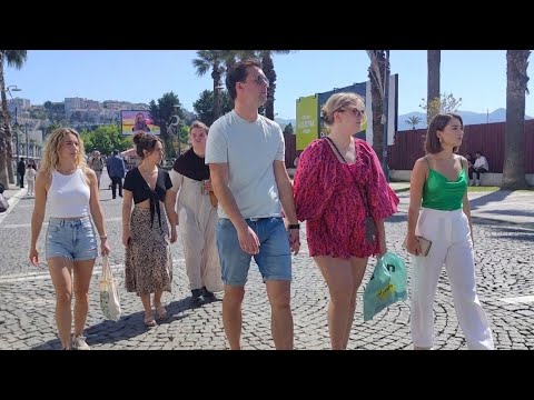 Izmir's Liveliest Route! Alsancak – Kordon – Konak (4K) The Most Popular Spot in Izmir