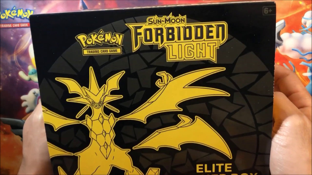 Pokemon Forbidden Light Trainer Box - YouTube