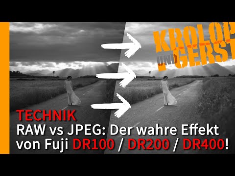 RAW vs JPEG: Der wahre Effekt von Fuji DR100 / DR200 / DR400! 📷 Krolop&Gerst