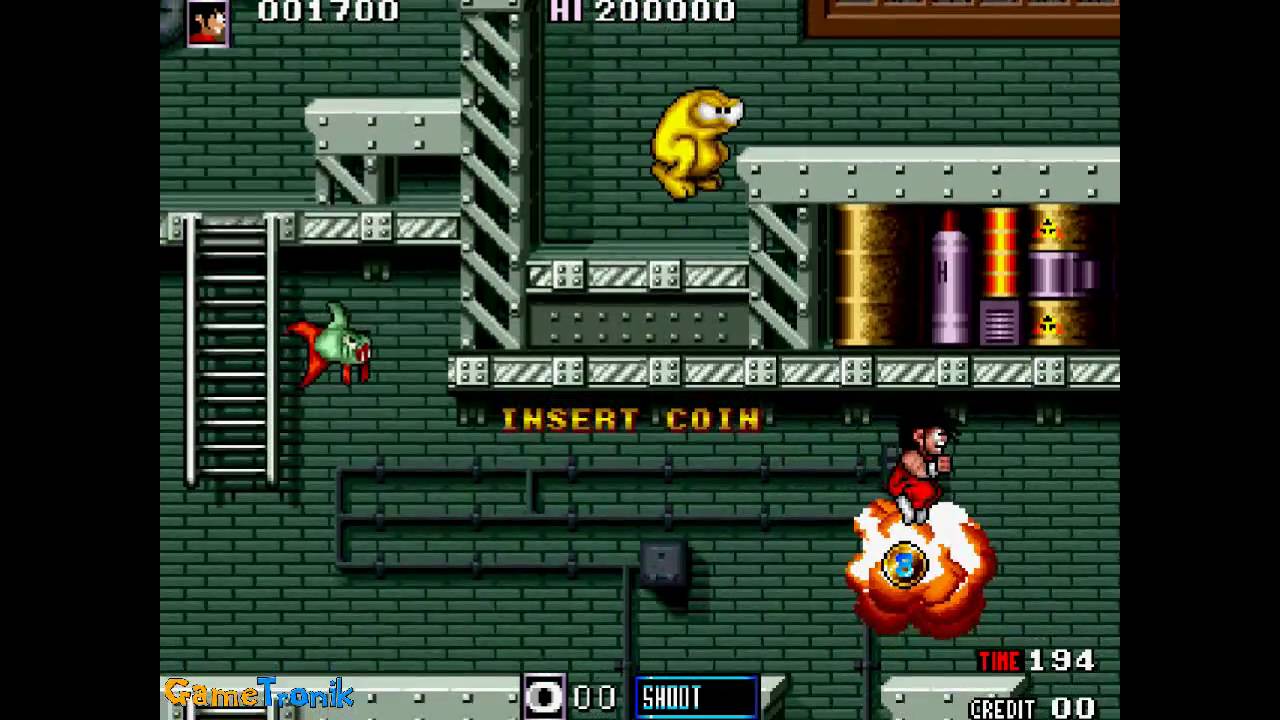 [HD] GAMETRONIK - THUNDER HOOP - MAME 0.140u2 - YouTube