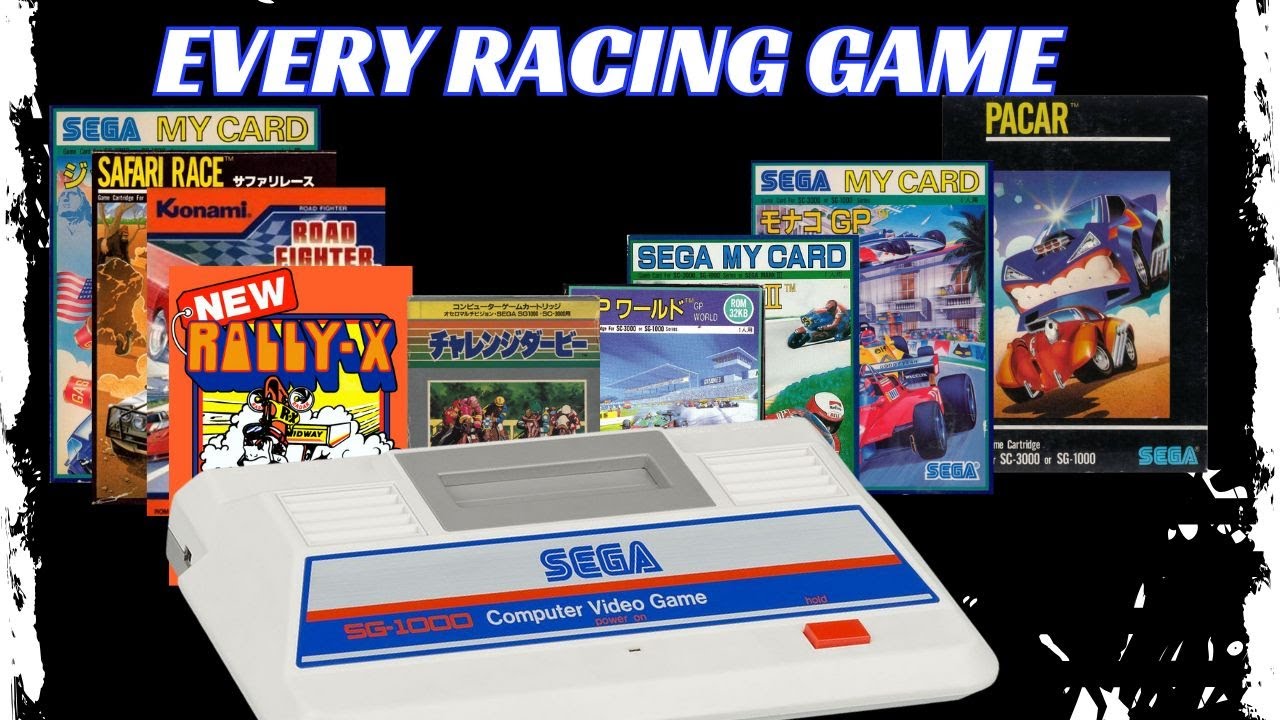 Every Racing Game on the Sega SG 1000 - YouTube