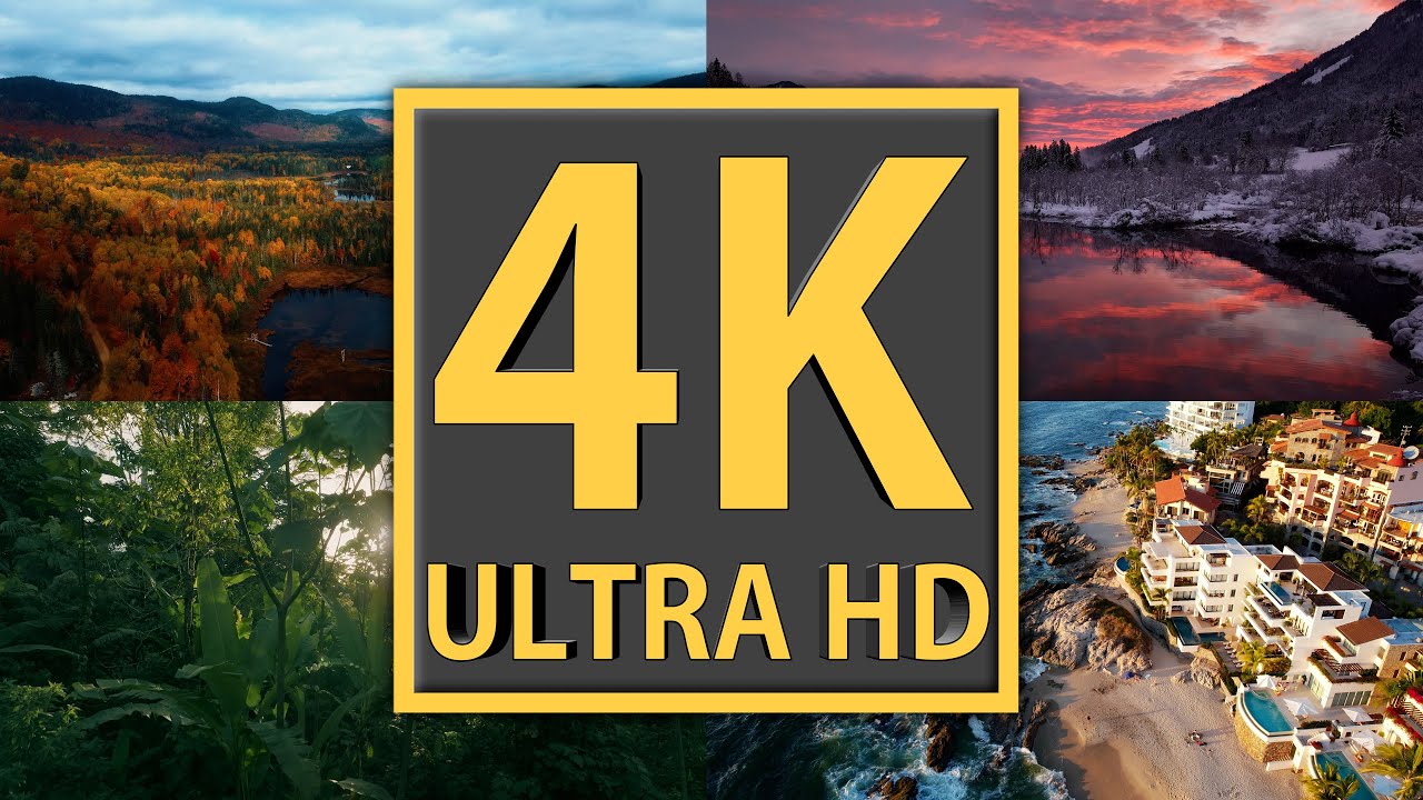 FOUR SEASONS in 4K 60fps HDR (ULTRA HD) - YouTube