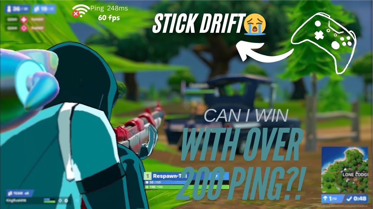 Gaming on Hard Mode😭: Surviving 200 Ping, Stick Drift, and a Potato PC ...