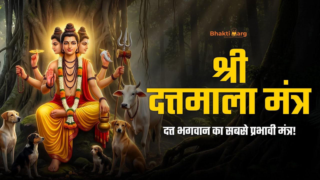 Shri Datta Mala Mantra | चमत्कारिक श्रीदत्तमाला मंत्र | Sacred Datta ...