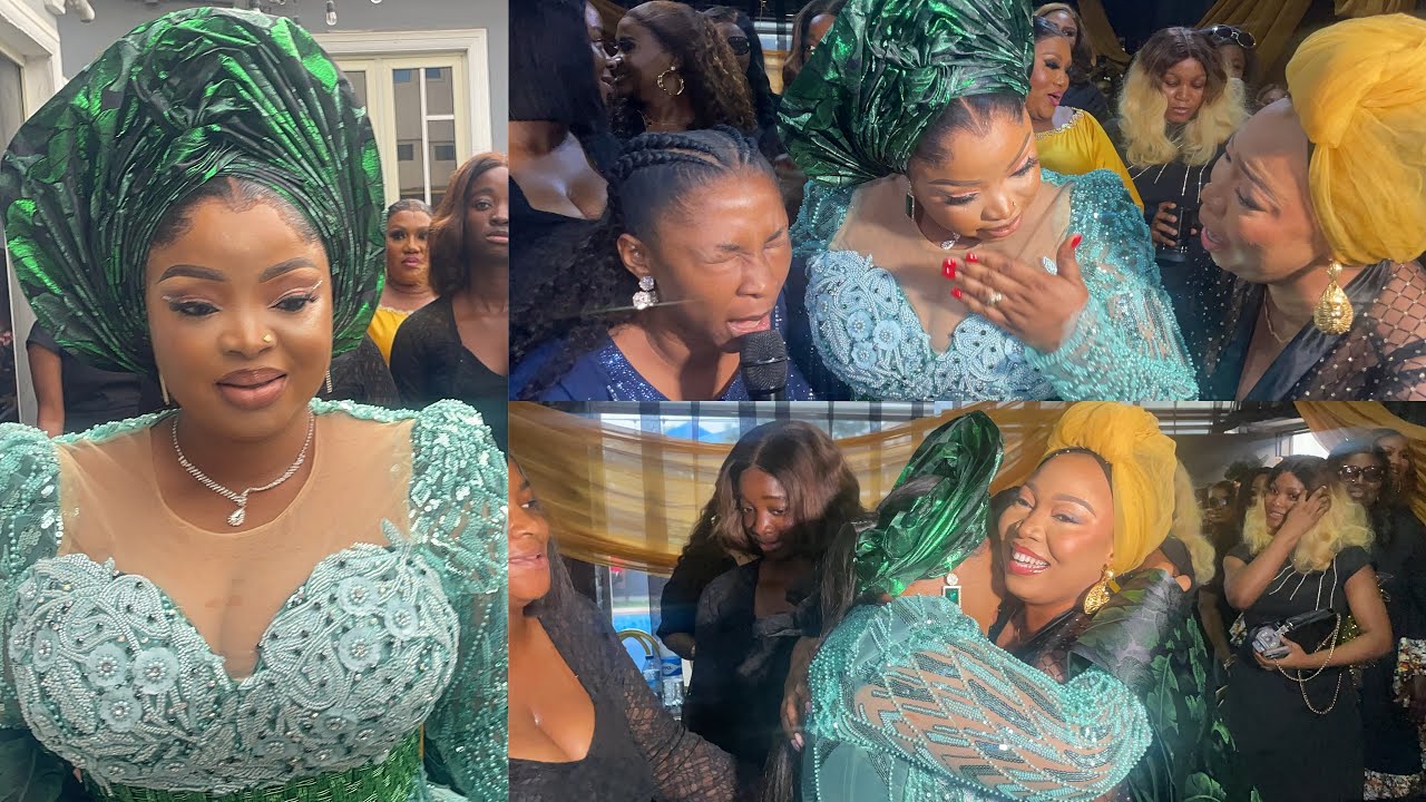 TEARS OF JOY! AS SINGER APEKE OLA SURPRISE UK BIG BABE ABEKE@HER 40TH ...