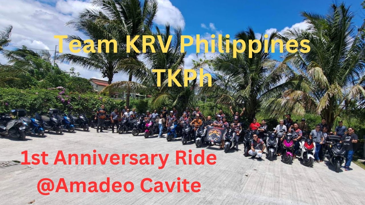 Team KRV Phils. TKPh | 1st Anniversary Ride | KRV180i TCS | Casita ...