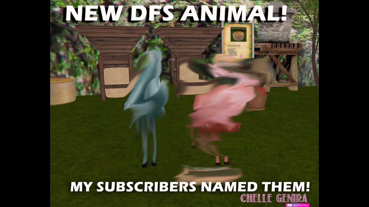 Second Life: Digital Farming System (DFS) I got Llamas! New Animal ...