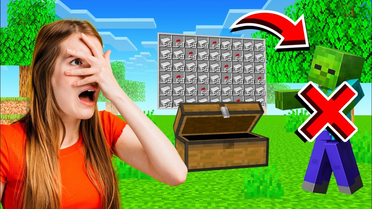 Minecraft Easy IRON Farm Without ZOMBIE | Tutorial 1.21+ | 350+ IRON ...