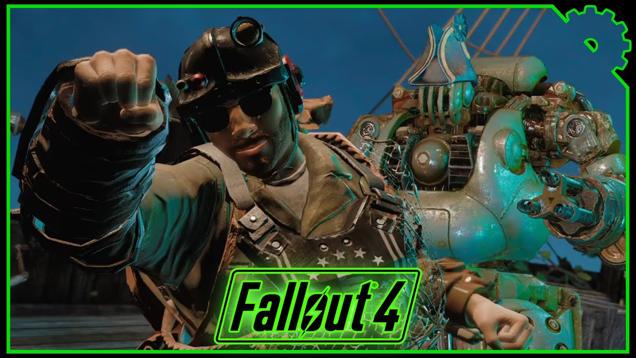 16 A Flying Ship... Sort of, Fallout 4 Modded Blind Playthrough - YouTube