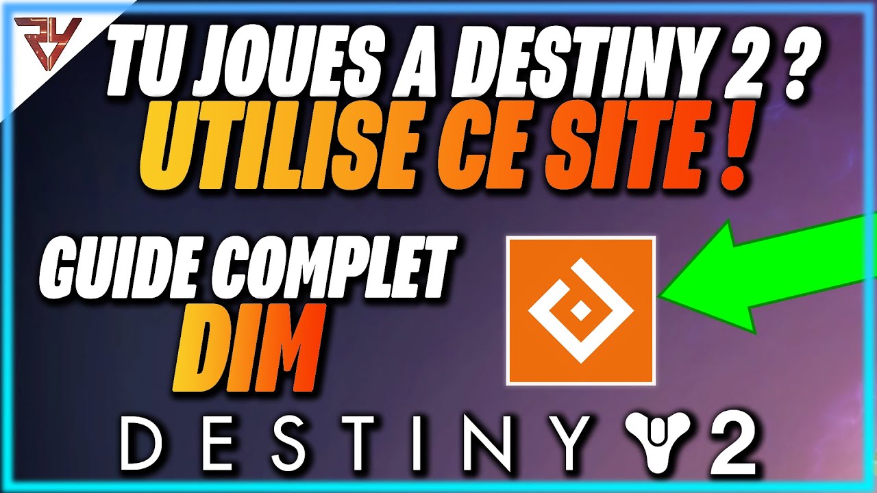GUIDE COMPLET DESTINY ITEM MANAGER (DIM) | TUTO FR DESTINY 2 - YouTube