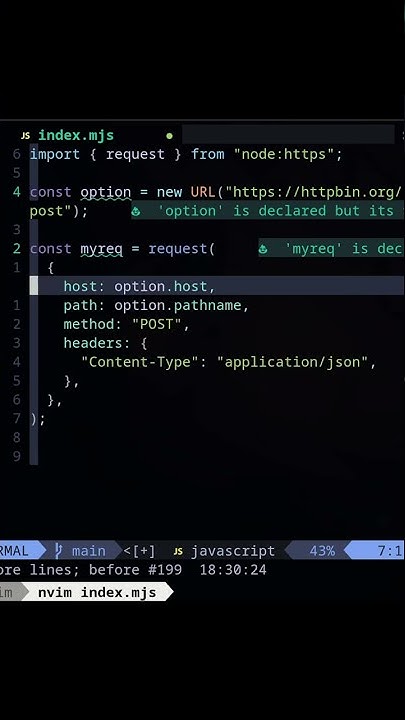 Instantly make HTTP requests in NodeJS without any library - YouTube