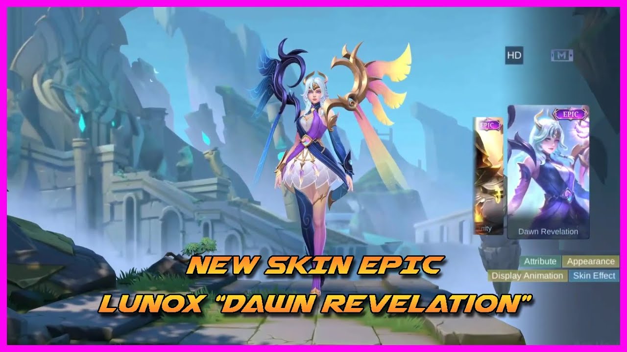 GAMEPLAY NEW SKIN LUNOX DAWN REVELATION [FULL HD 1080P] - YouTube