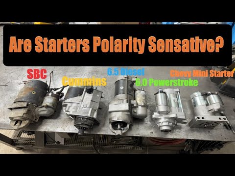 Are Any Starters Polarity Sensitive? Lets Find Out. Cummins ...