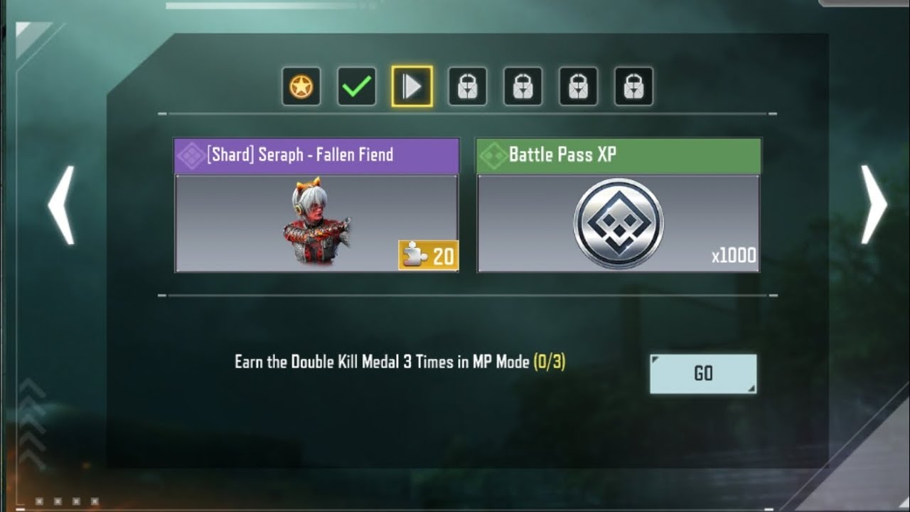 EARN THE DOUBLE KILL MEDAL 3 TIMES IN MP MODE COD MOBILE SEASON 4 WEEK ...