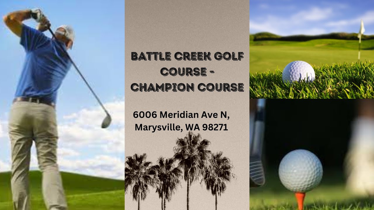 Battle Creek Golf Course - Champion Course Hole 4: Classic Par 4 with ...