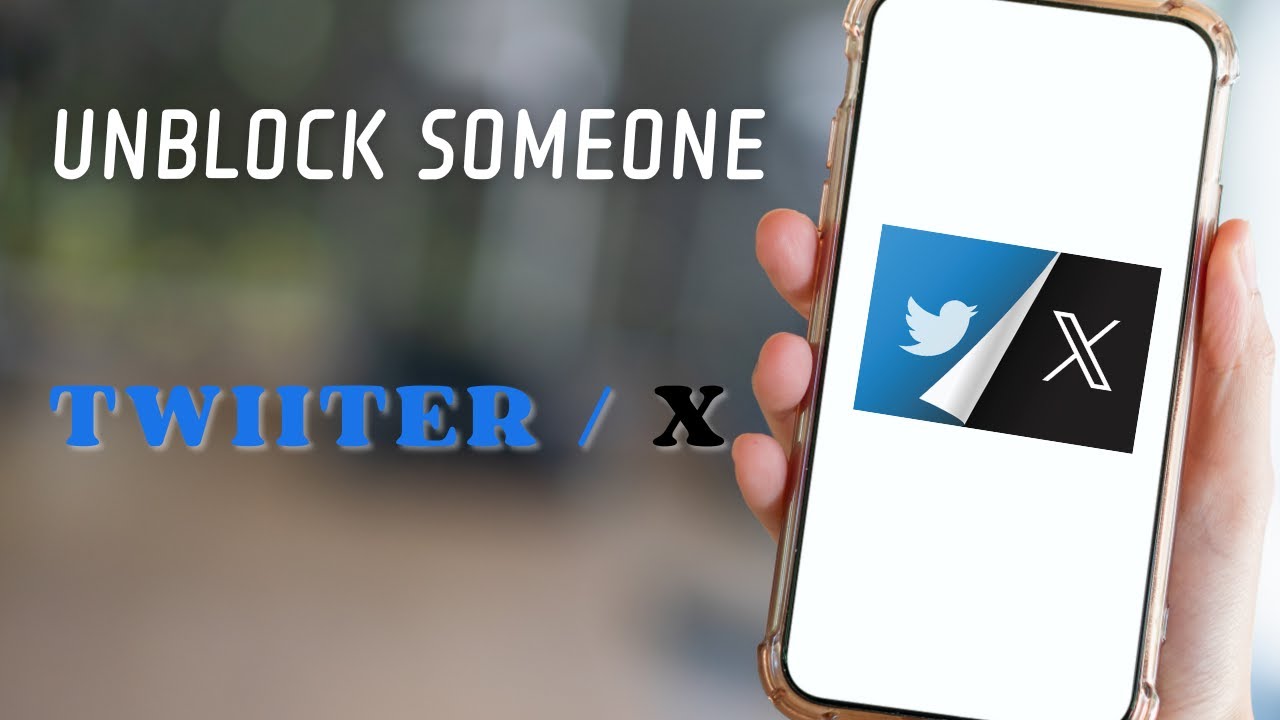 How To Unblock Someone On X (Twitter) - YouTube