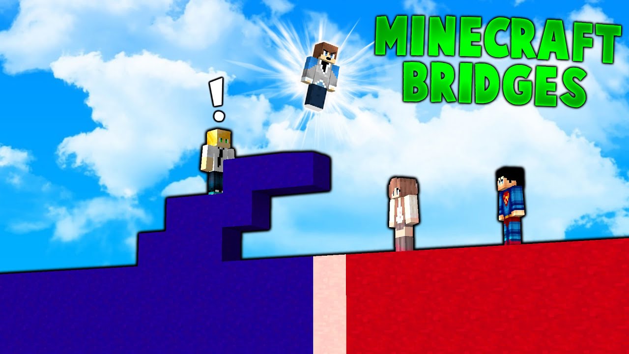 Minecraft - THE BRIDGE GAME IS BACK - with L8Games! - YouTube