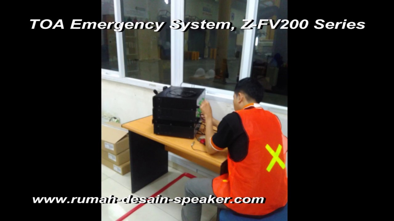 TOA Emergency System Installation, Z-FV200 Series - YouTube
