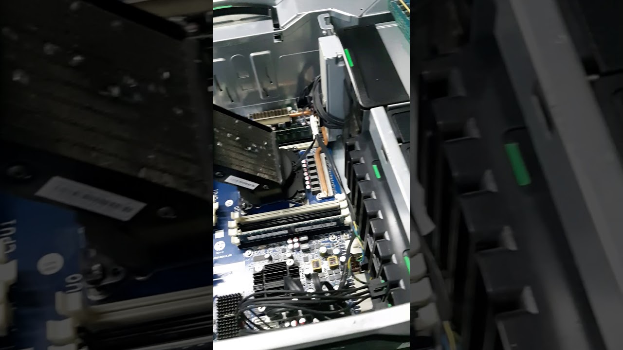 Setup HP Z820 - YouTube