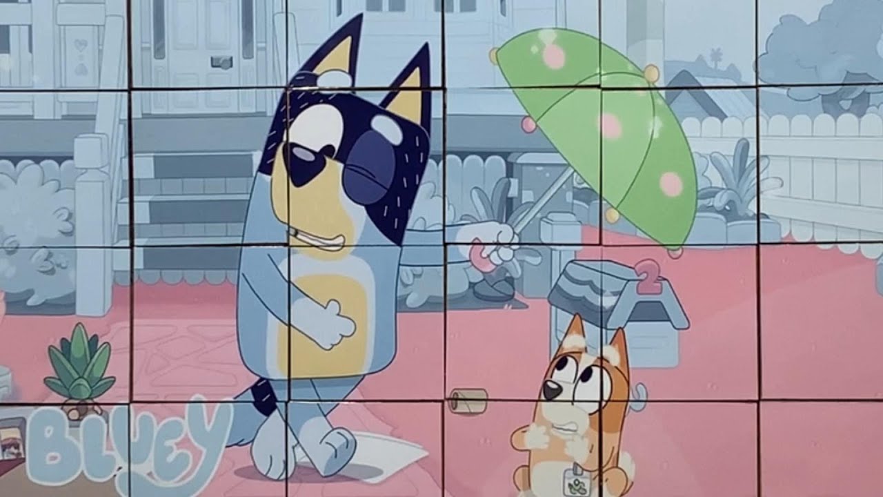 Bandit, the sad dancer | Bluey | Puzzle for kids and for fun | Puzzle ...
