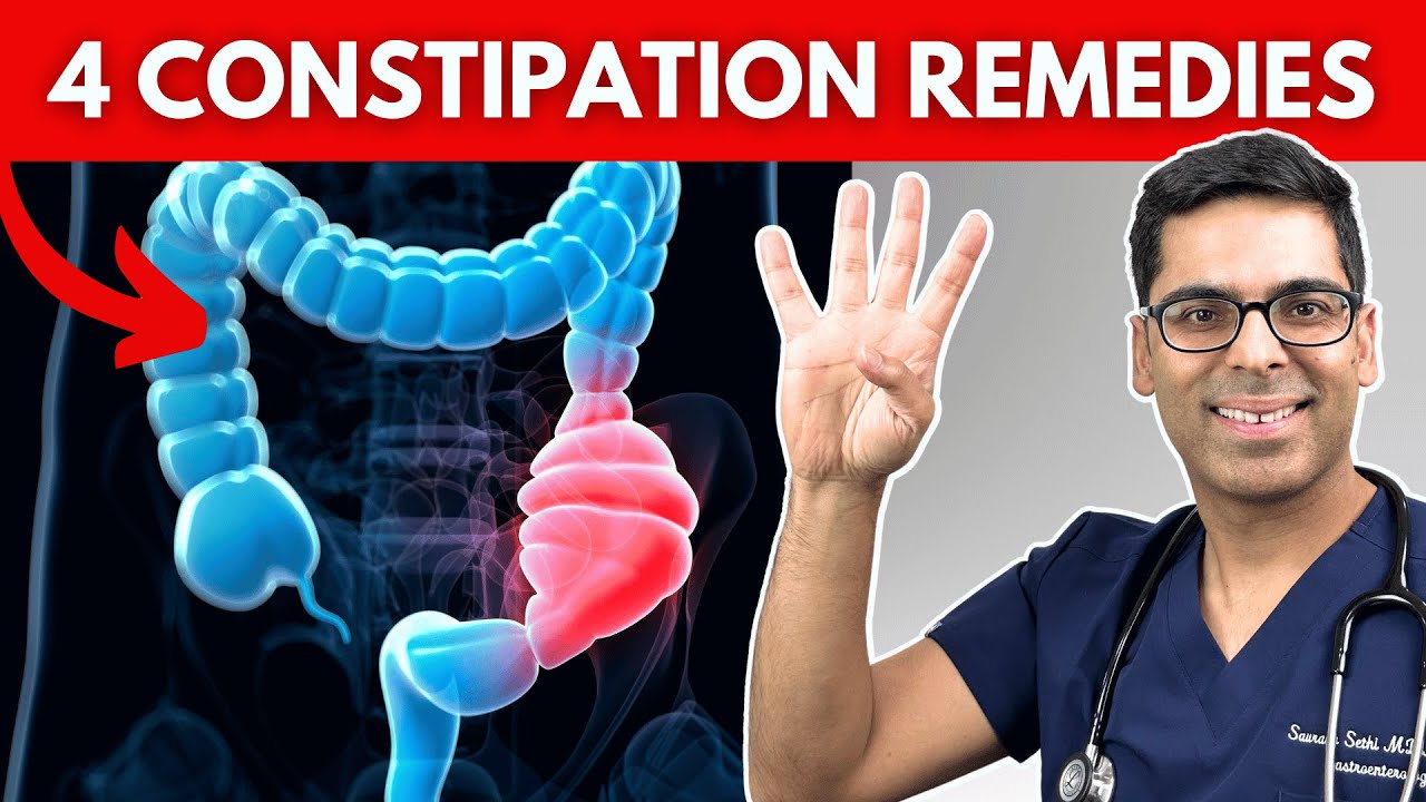 4 Constipation REMEDIES by Dr. Sethi That Target Underlying ROOT Causes ...