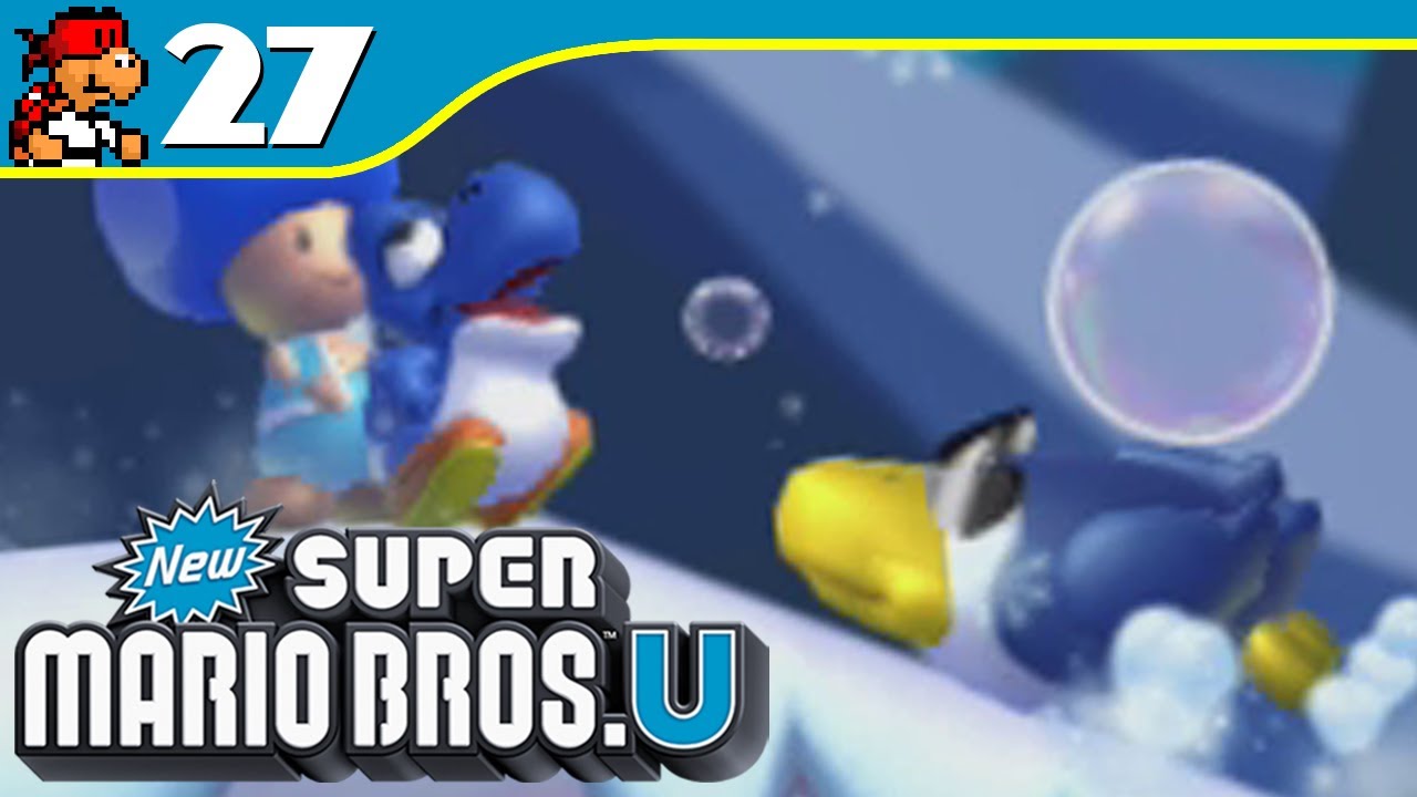 New Super Mario Bros. U | Cooligan Fields - Frosted Glacier-2 - 27 (Wii ...