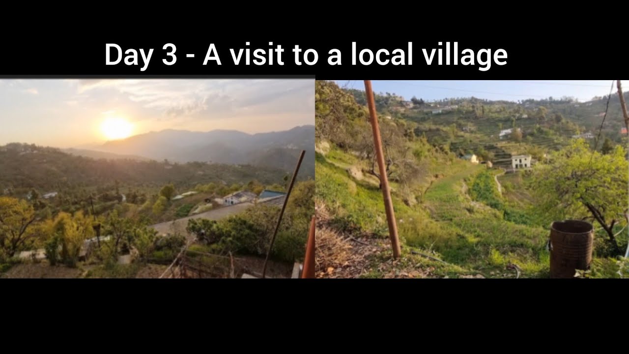 Trip to Dev Bhoomi Uttarakhand - A Visit to a local village- Step farming - Organic farming ...