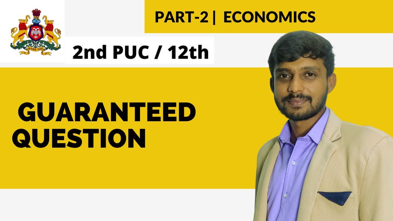 2nd PUC ECONOMICS Important Questions Smart Study Plan Score Easily 2nd-puc-economics-important-questions-smart-study-plan-score-easily