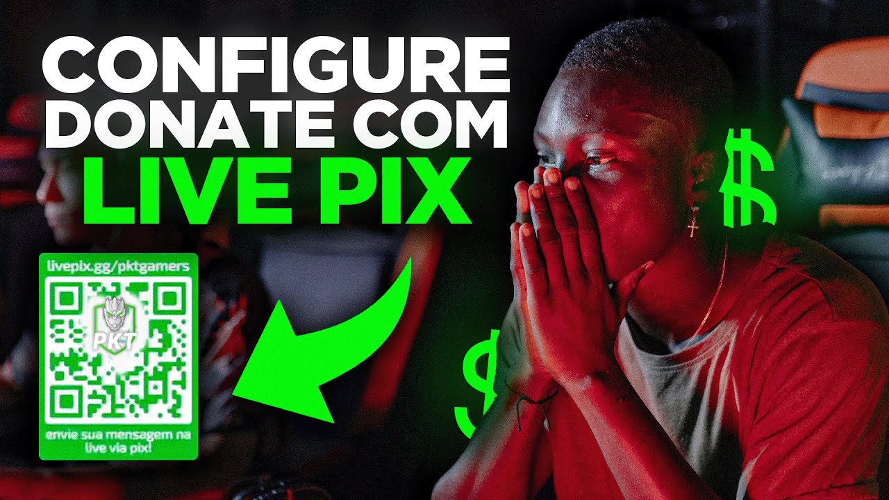 LIVE PIX | COMO CONFIGURAR DOAÇÕES VIA PIX COM ALERTAS NA TWITCH ...